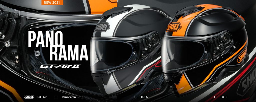 GT-AIR II nuove grafiche 2021 - Shoei Italia